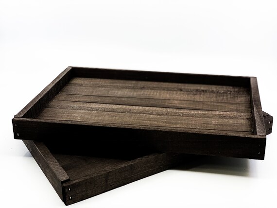 Rustic Wooden Contemporary Food/dining Serving Tray Small - Etsy