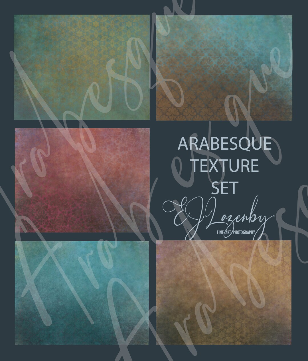 Arabesque Equine Texture Pack - Digital Photoshop Overlay Set - Etsy