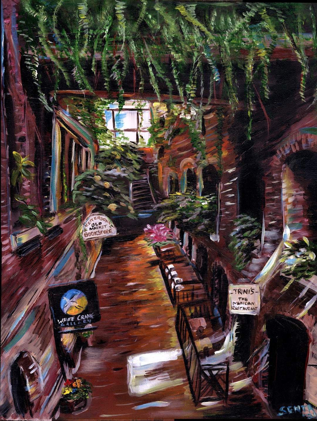 Omaha Old Market Passageway Giclee Print | Nebraska Art - Etsy