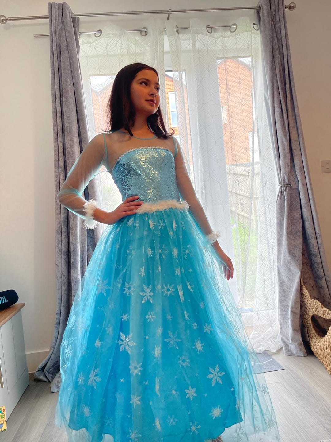 Frozen Elsa Costume, Elsa Dress for Girls, Elsa Birthday Dress, Party ...