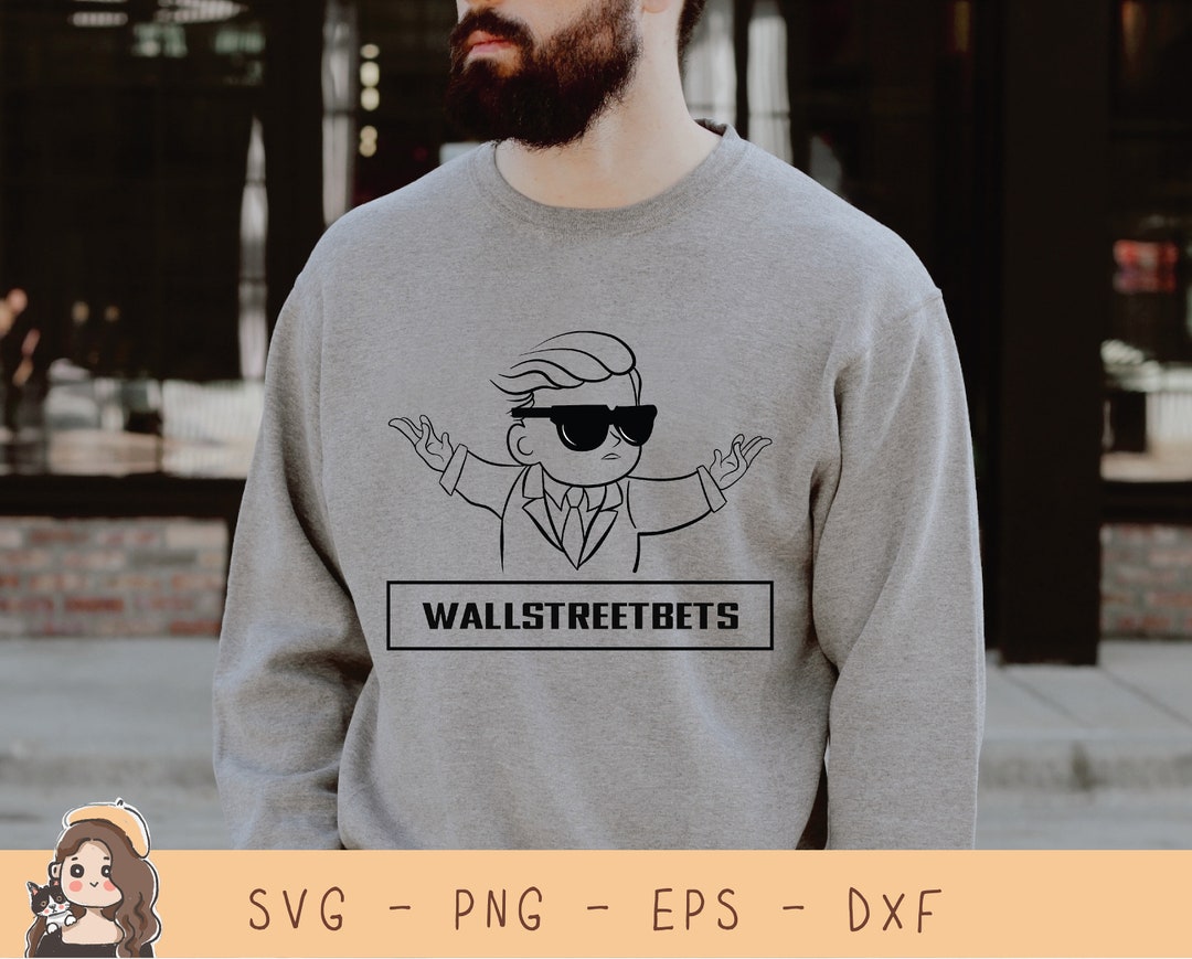 WallStreetBets SVG Wall Street Bets Kid Sofort Download - Etsy.de