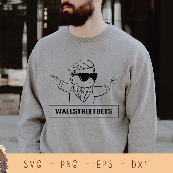 Wall Street Bets Svg - Etsy