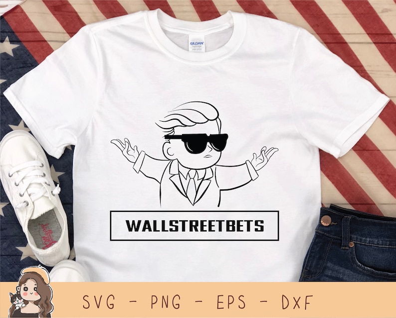 Wallstreetbets SVG , Wall Street Bets Kid , Instant Download - Etsy