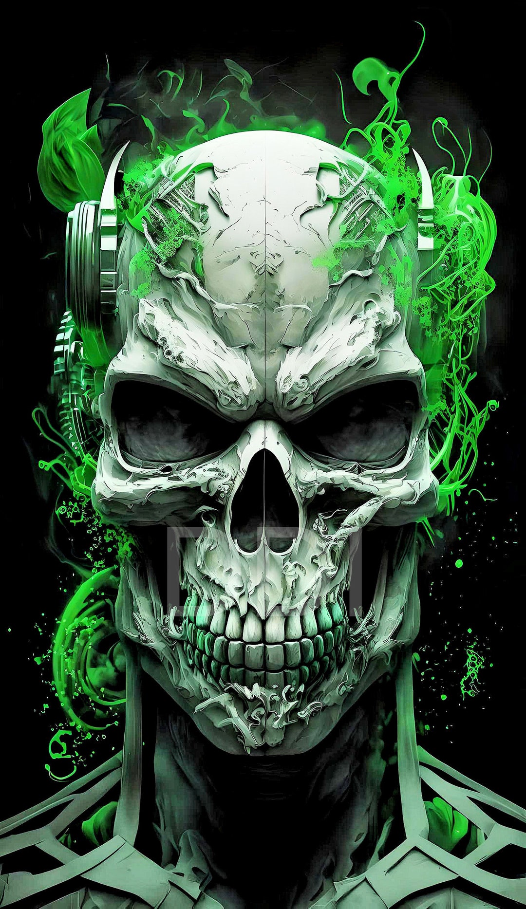 Total Fantasy Horror Skull - Fantasy Image - Magical Mystical Art ...