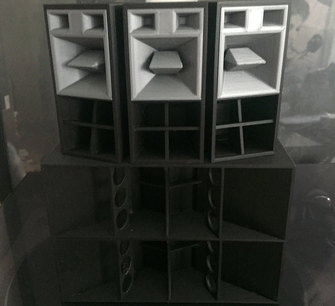 Iconic Club Sound System Replica Miniature Set – DJ Collectible | Club ...