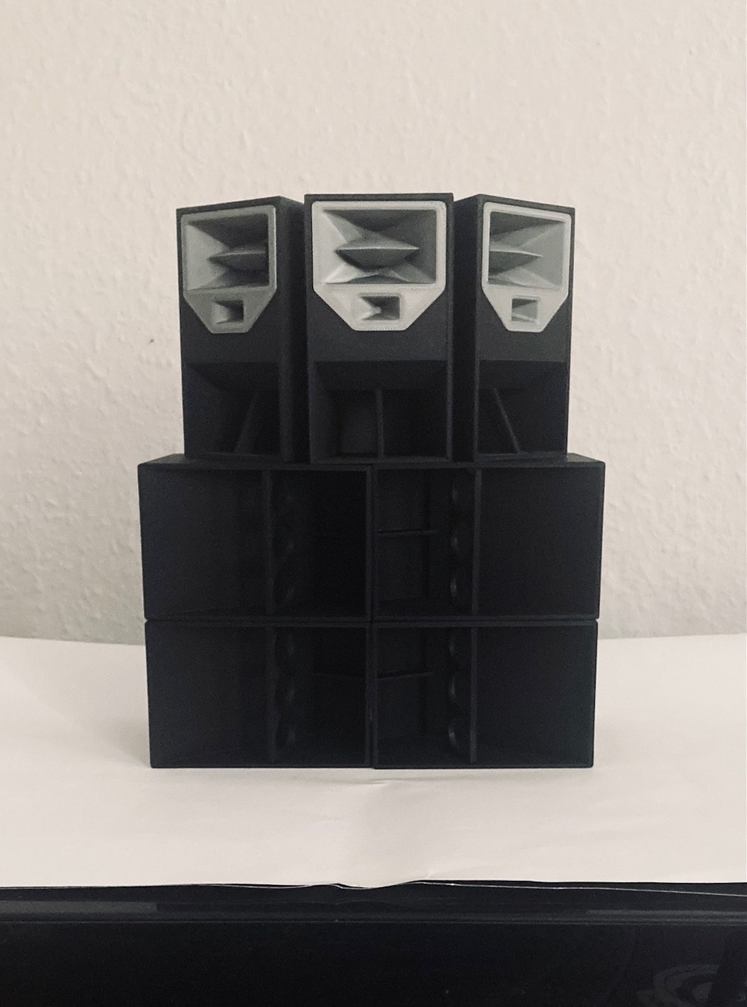 Fiktion-one Miniature Art Model. 3d-printed Speaker Set. Sound System ...