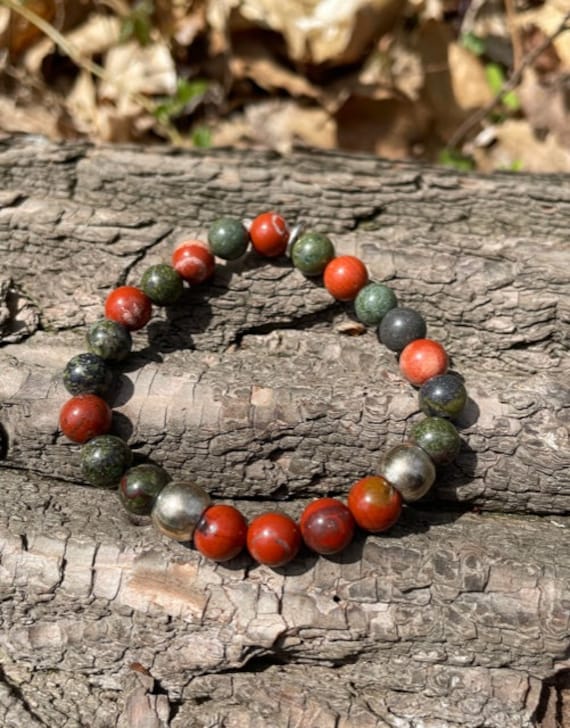 Root Chakra Bracelet reiki Charged - Etsy