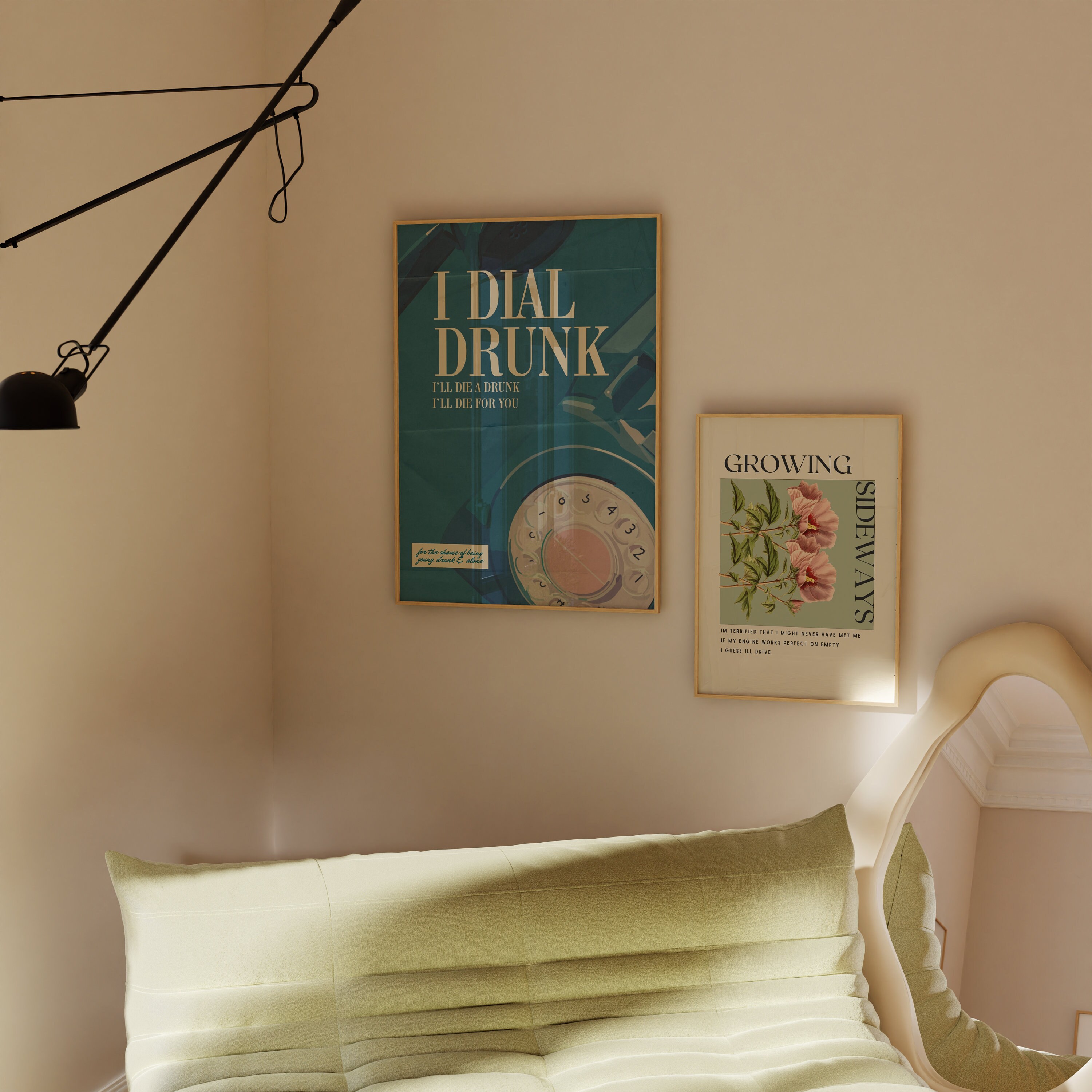 Noah Kahan Dial Drunk Stick Season Inspired Printable Poster sold by ...
