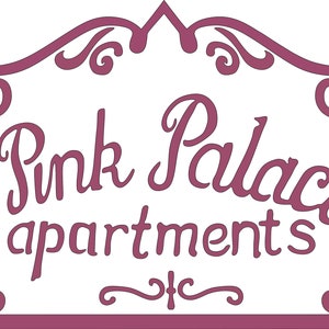Coraline Pink Palace Apartments Vector / SVG / PNG / PDF | Etsy