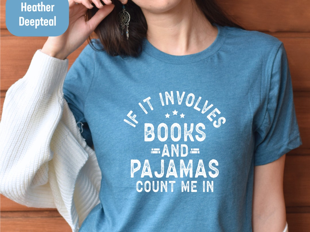 Book and Pajamas, Booktrovert Shirt, Retro Books, Positive Quotes, Cute ...