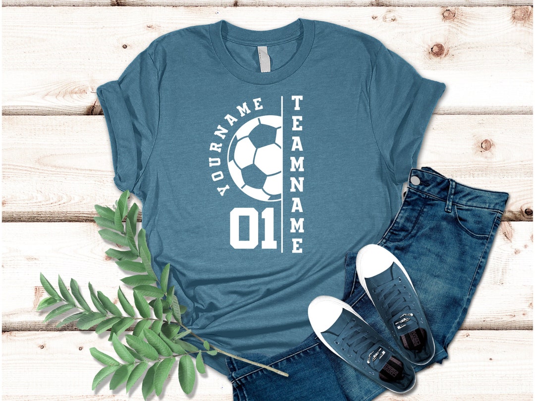 Custom Soccer Shirt, Personalized Soccer Gifts, Soccer Mom Shirt ...