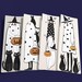 Printable Halloween Ghosts and Black Cats Bookmark Set - Etsy