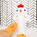 Hen Hand Puppet With Baby Chick Finger Puppets - Etsy