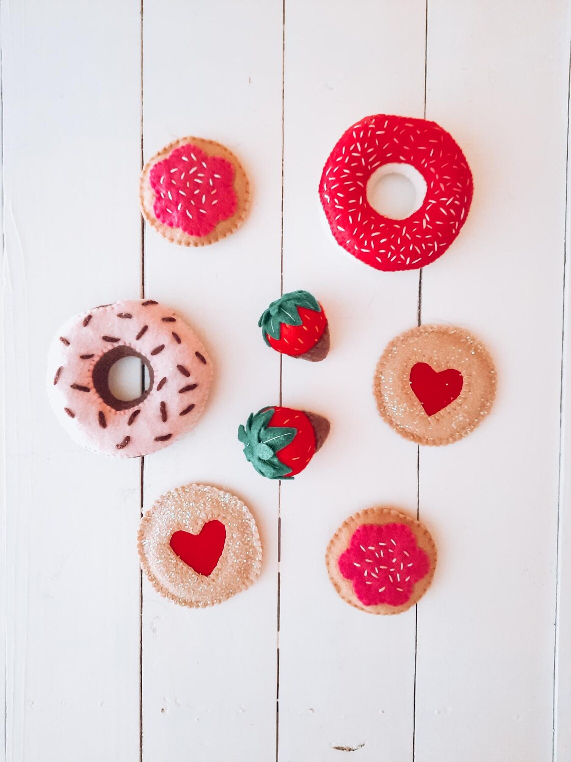 Assorted Tea Time Felt Sweets Set Pretend Play - Etsy