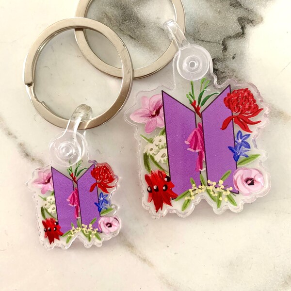 Bts Keychain - Etsy