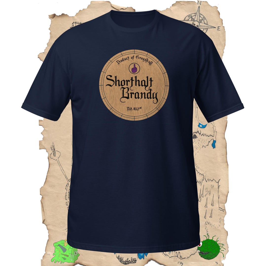 Shorthalt Brandy | Scanlan Shorthalt | T-shirt | Sam Riegel | Dragons ...