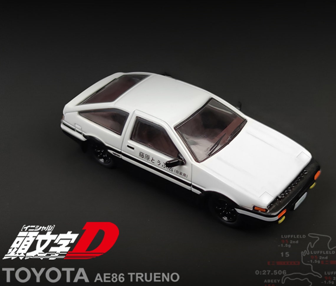 1/64 Diecast AE86 Car Model AE86 Model Car Diecast Toyota - Etsy
