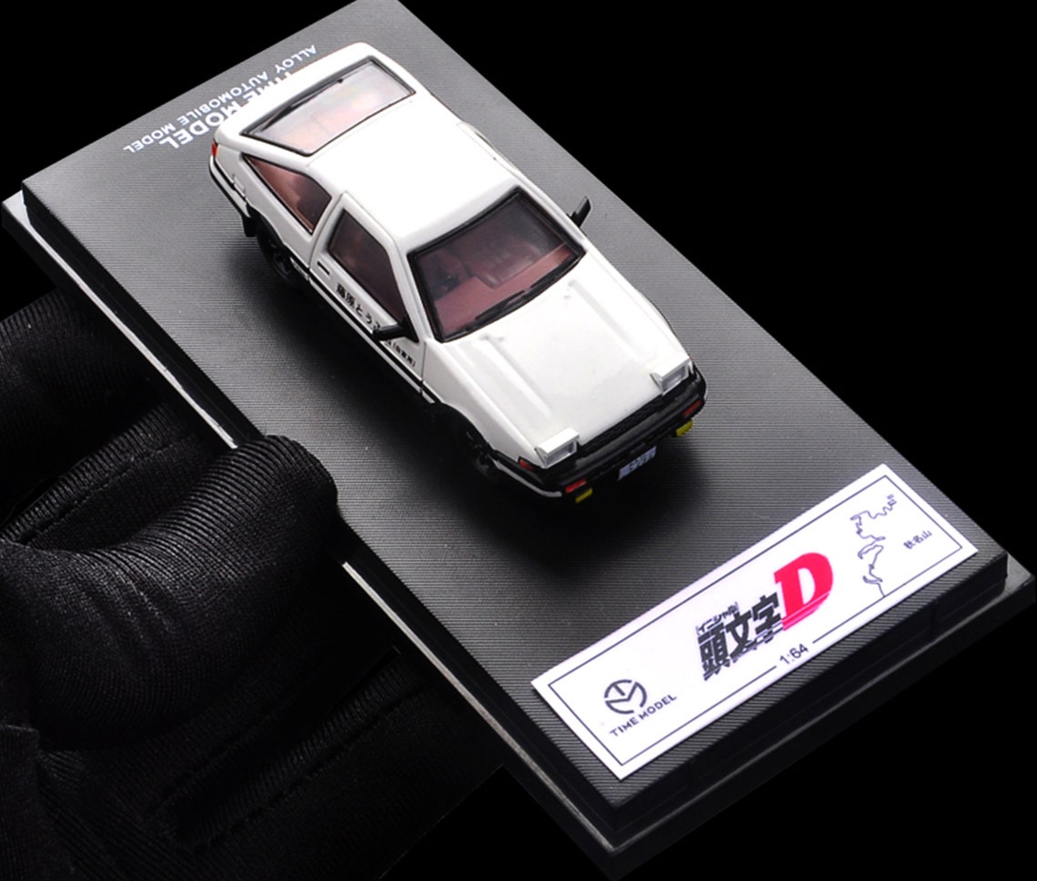 Fujiwara Tofu Shop Scene 1:64 AE86 Car Model Display Box - Etsy
