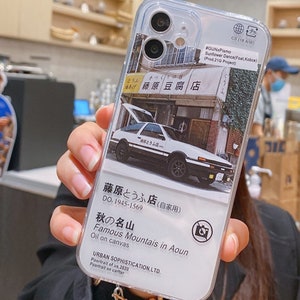 Initial D Phone Case for iPhone 13 12 11 Pro Max Mini iPhone XR XS Max ...