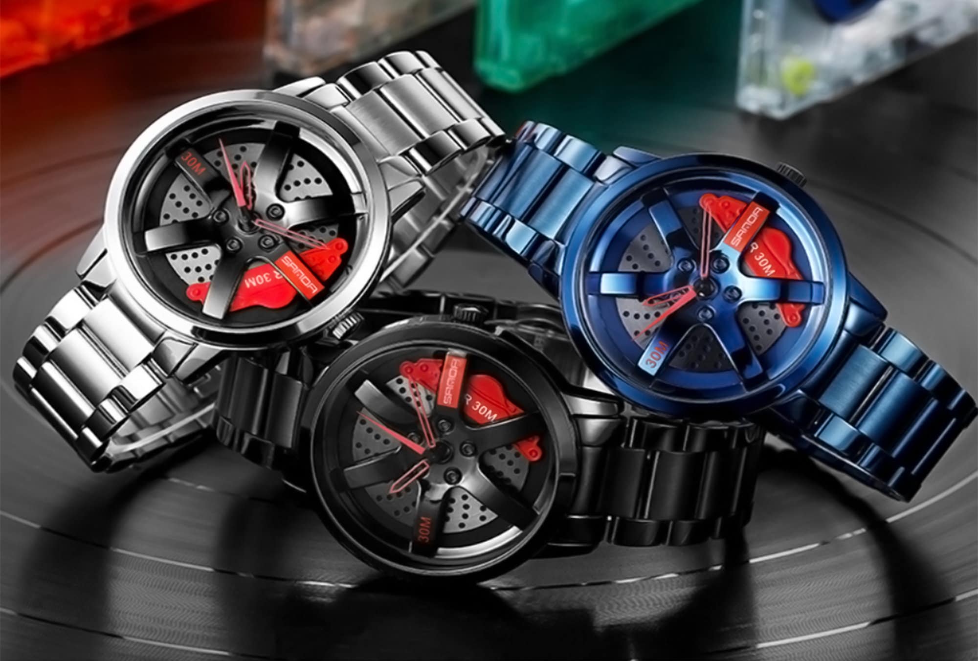 Luxury Car Watch Car Wheel Rim Hub Man Watch Man Watches | Etsy