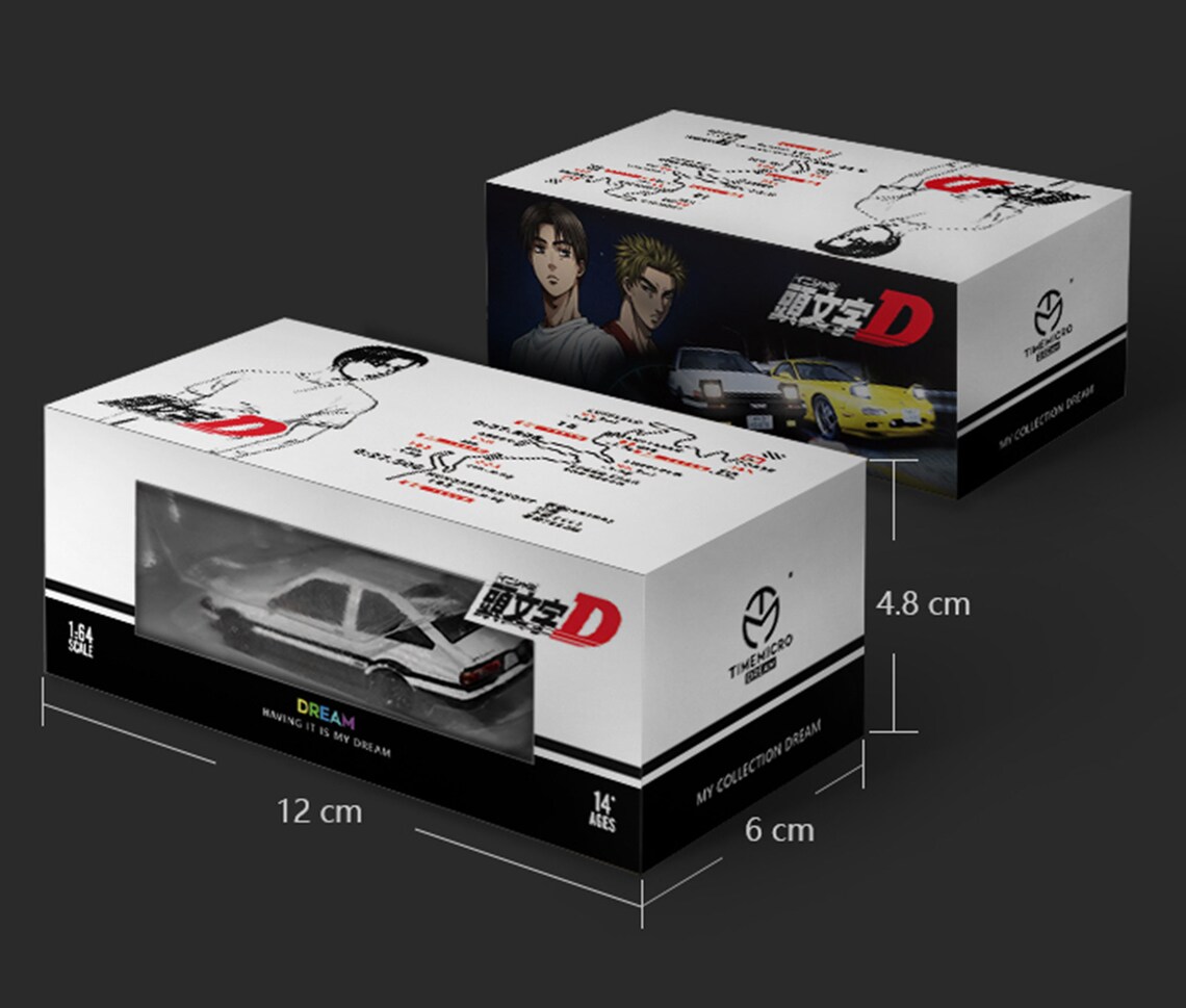 1/64 Diecast AE86 Car Model AE86 Model Car Diecast Toyota - Etsy