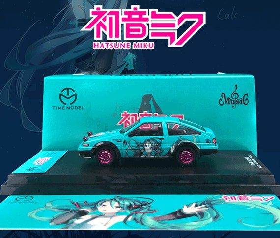 Toys & Games Toyota AE86 Car Model 1:64 Toyota AE86 Initial D Hatsune ...