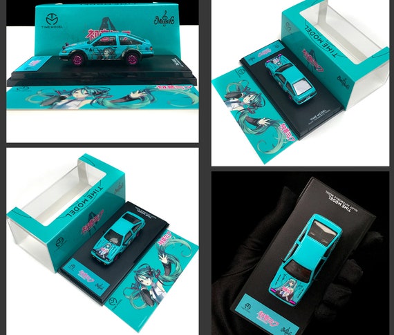 Toys & Games Toyota AE86 Car Model 1:64 Toyota AE86 Initial D Hatsune ...