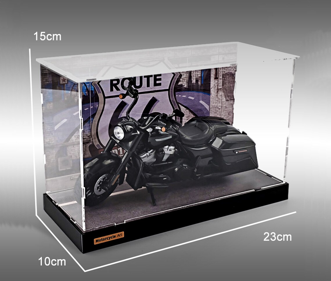 1:12 Harley Davidson 2017 Motorcycle Display Box | Etsy