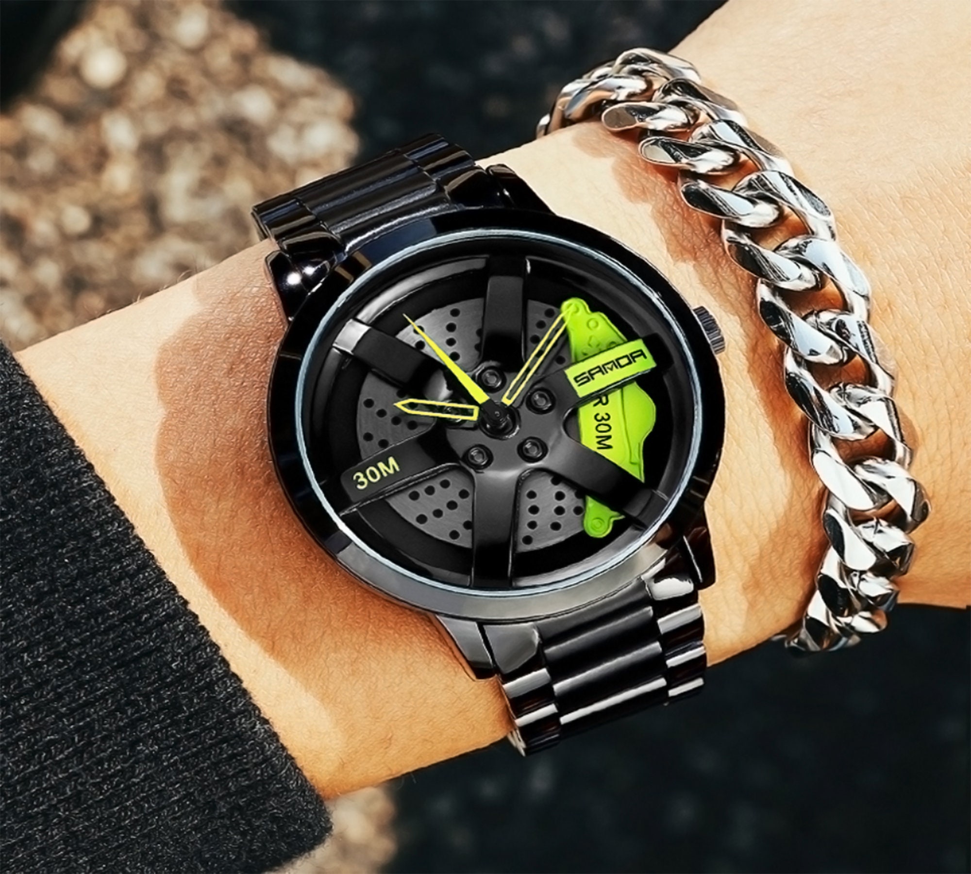 Luxury Car Watch Car Wheel Rim Hub Man Watch Man Watches | Etsy