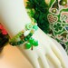 St. Patrick's Day Beaded Bracelets, Green St. Paddy's Day Bracelets ...