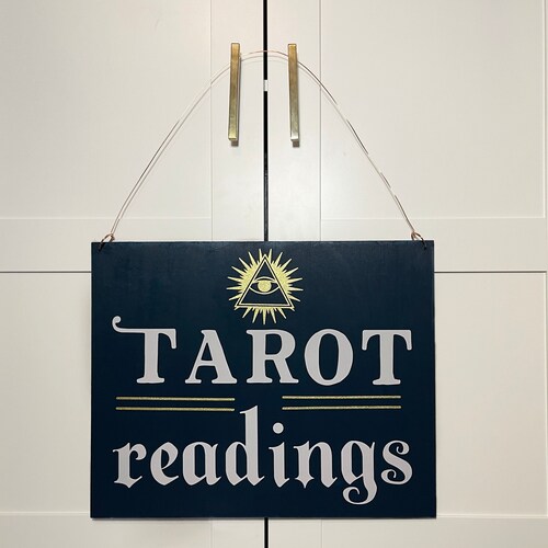 Tarot Reading Sign / Witchy Decor / Psychic Reading / Gothic - Etsy