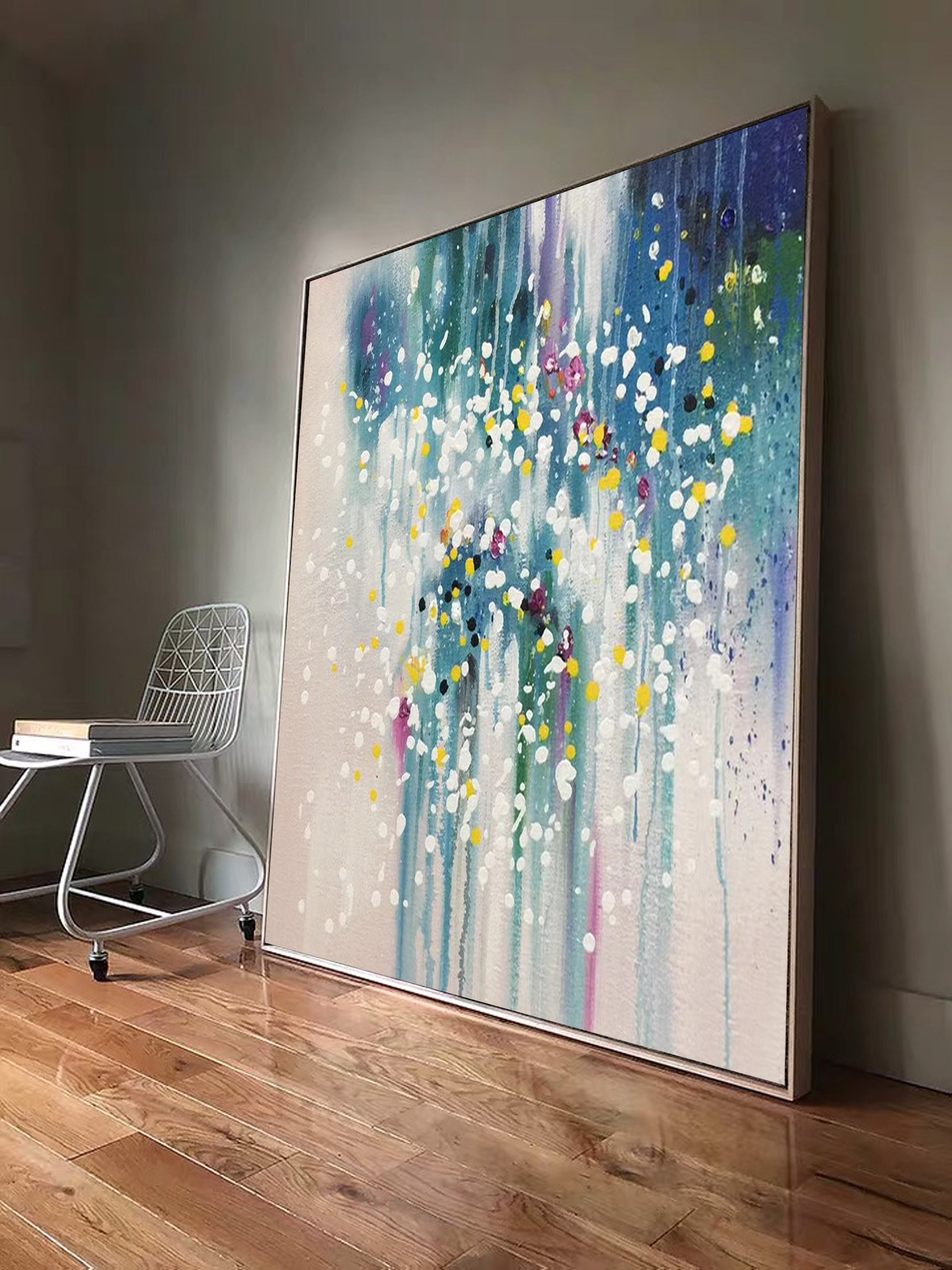 Extra Large Wall Art Textured Paintings Abstract Painting - Etsy