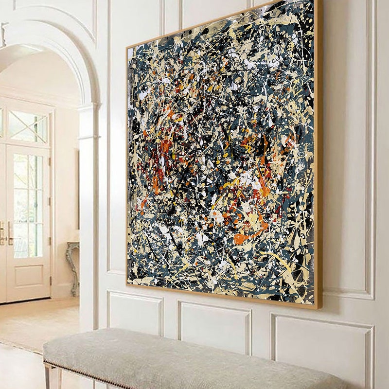 Large Abstract Art - Etsy