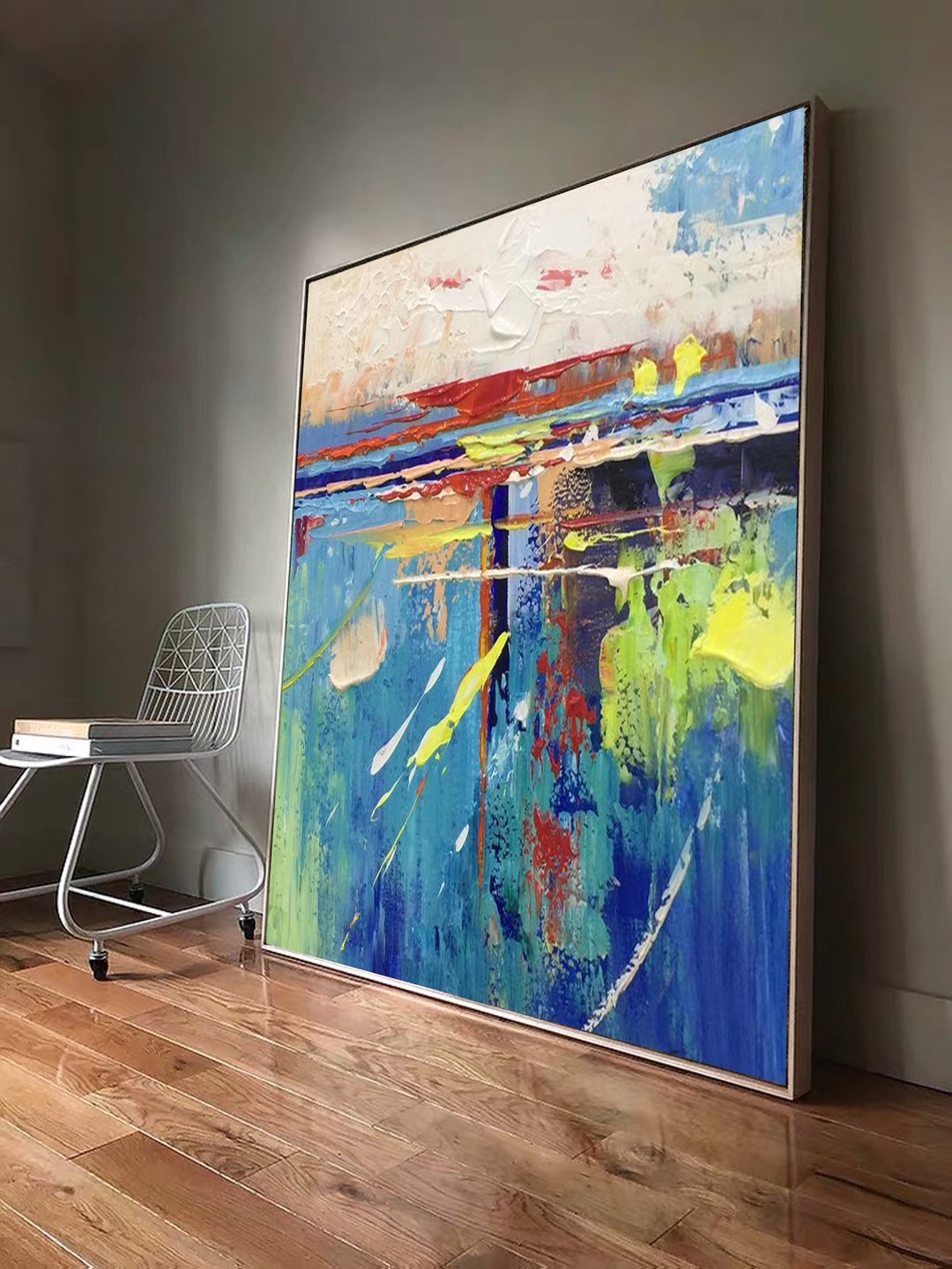 Large Modern Wall Art, Large Wall Canvas Art, Extra Large Wall Art ...