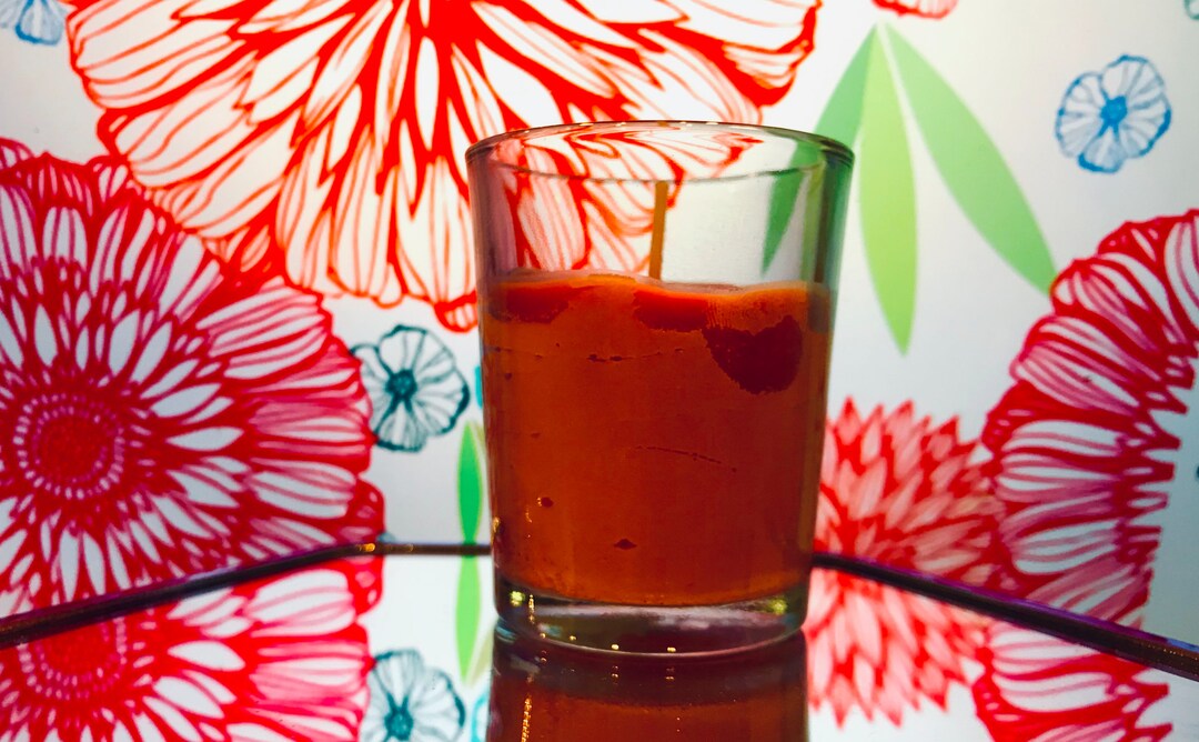 Organic Handmade Raspberry Candle - Etsy