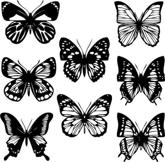 Custom Butterfly SVG. Great for Crafts and Decoration. Ready | Etsy