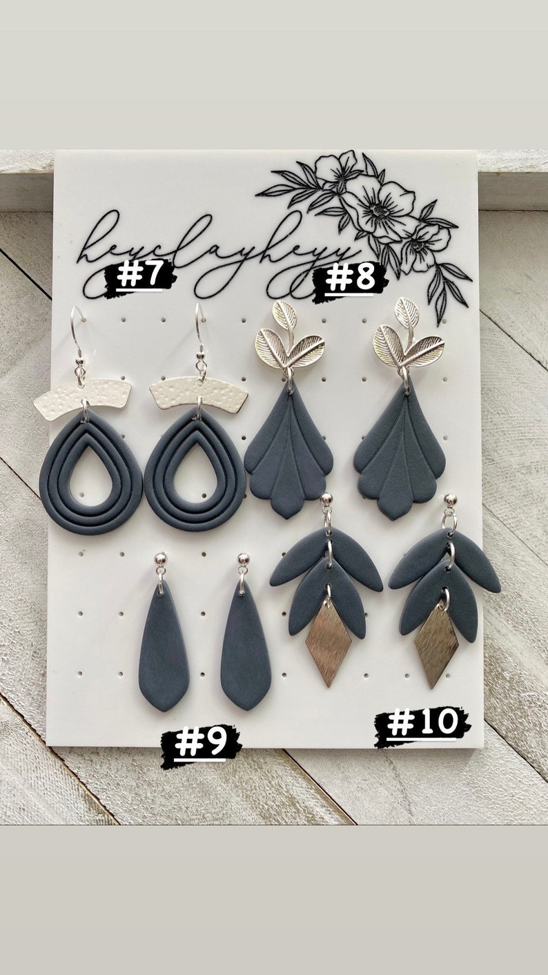 The Solids With Gold and Silver Collection Lightweight Clay - Etsy