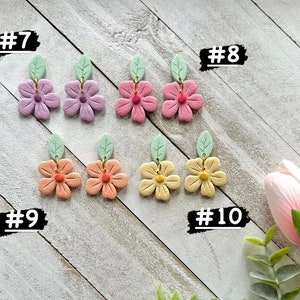 The Spring Pastels Collection | Spring Earrings | Lightweight Clay ...