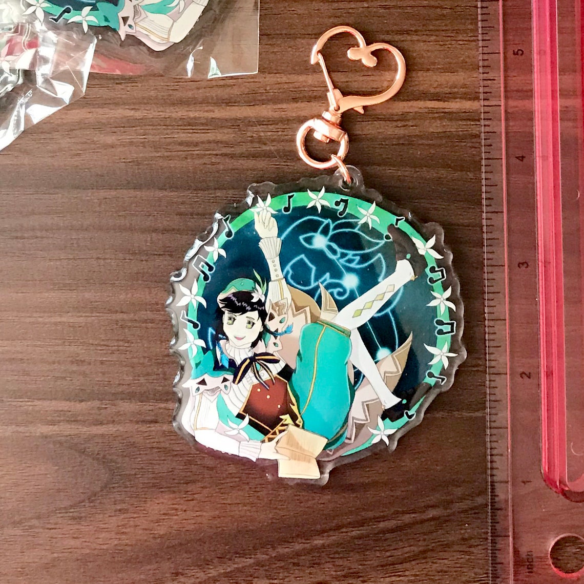 Venti 3'' Acrylic Keychain Genshin Impact - Etsy