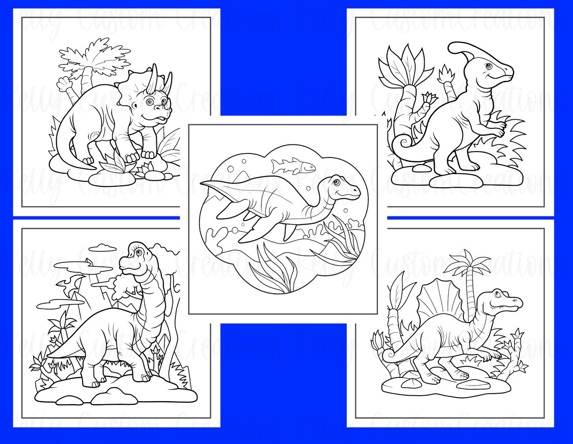 40 Dinosaur Coloring Pages | Printable Coloring Pages | Kids Coloring ...
