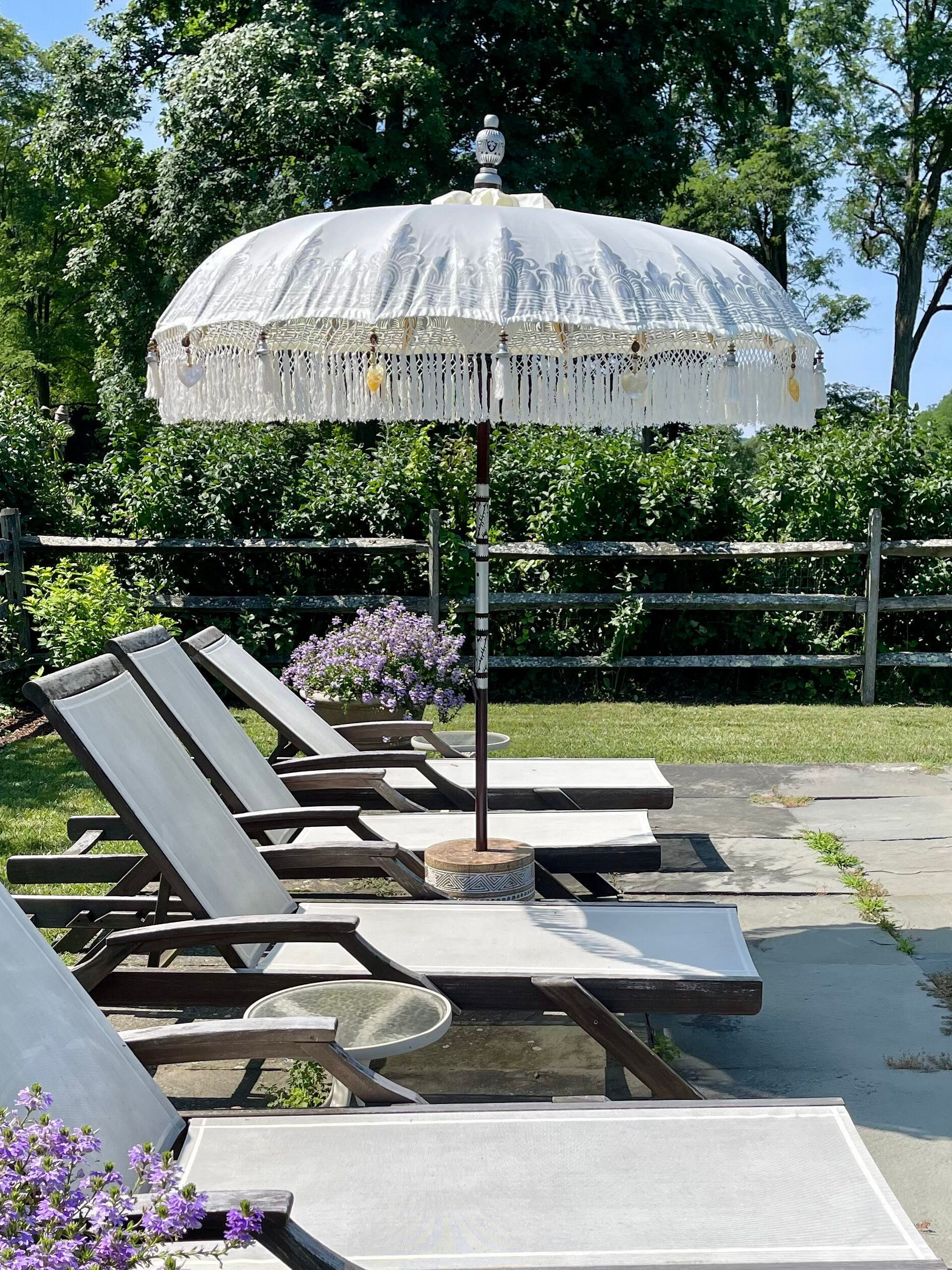 Handcrafted Balinese Parasol Elegant Garden and Wedding Umbrella Etsy UK