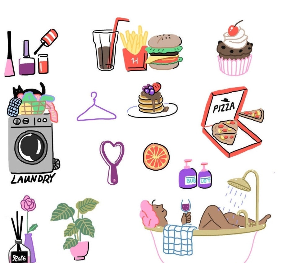 Daily Life Icon for Goodnotes Daily Planner Sticker Pre-cropped ...