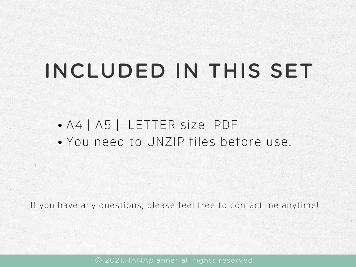 Digital Note Taking Daily Planner pack Craft paper texture | Etsy