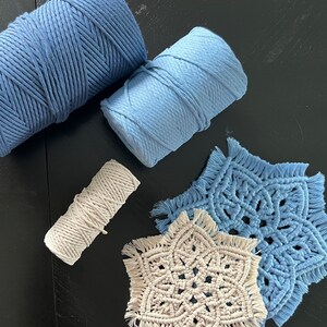 Handmade Macrame Table Centerpiece, Trivet, Placemat Mandala Macrame 10 ...