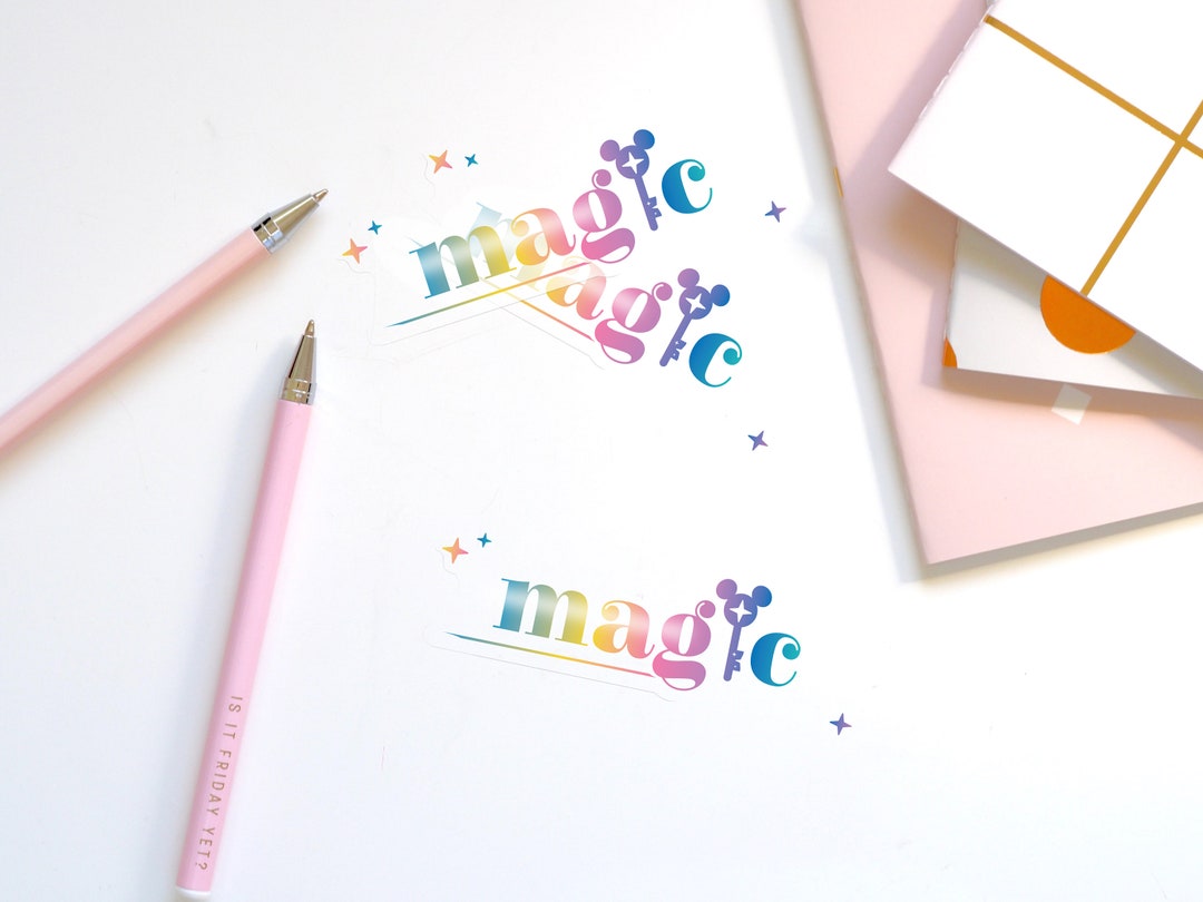 DLR "magic" Sticker Decal - Etsy