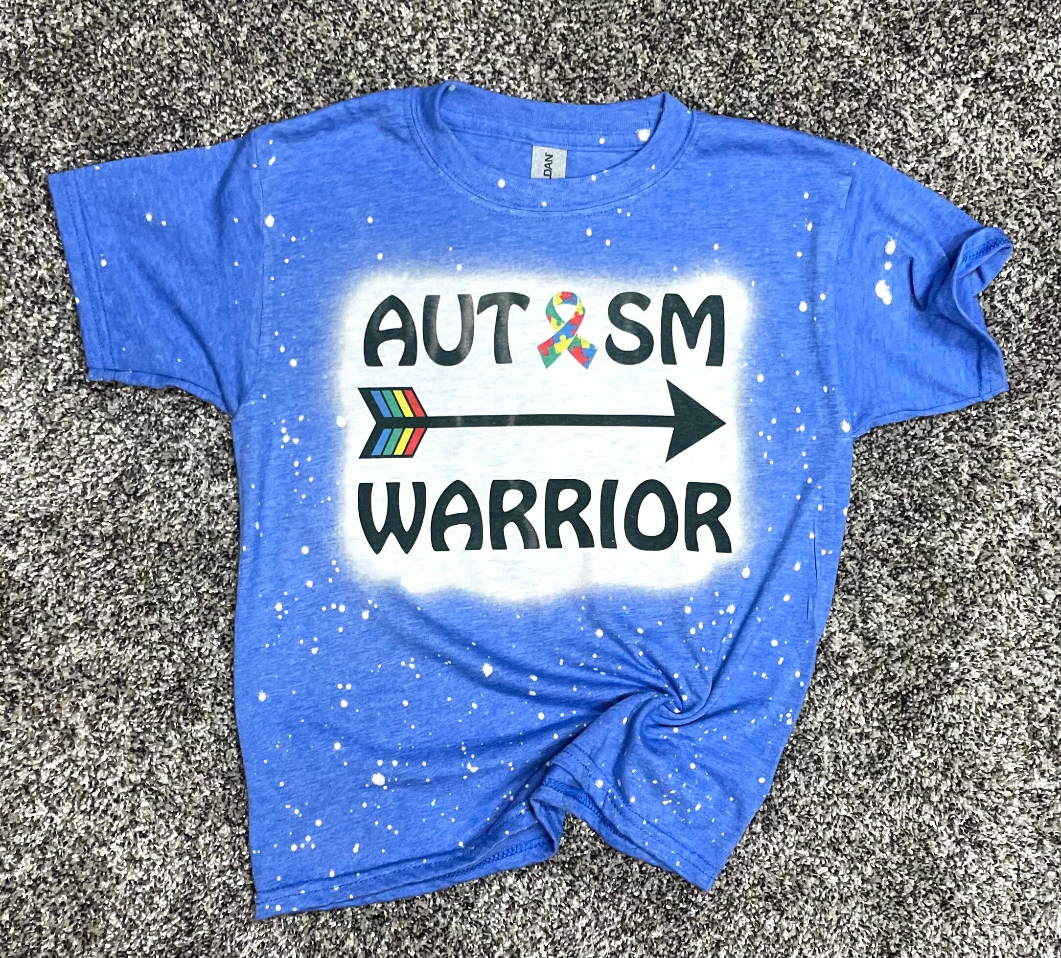 Autism Warrior Shirt Graphic PNG JPG Download High Resolution - Etsy