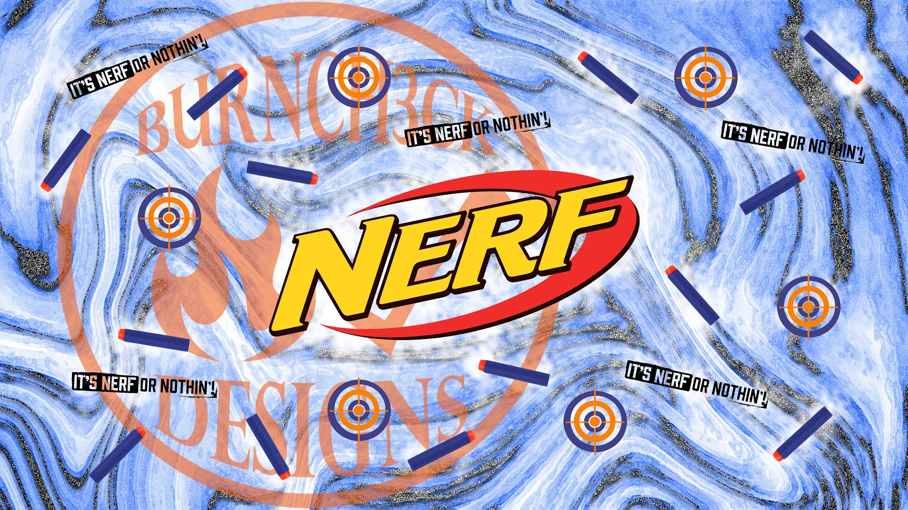 Nerf 12oz Sippy Cup Tumbler PNG JPG Graphic Download - Etsy