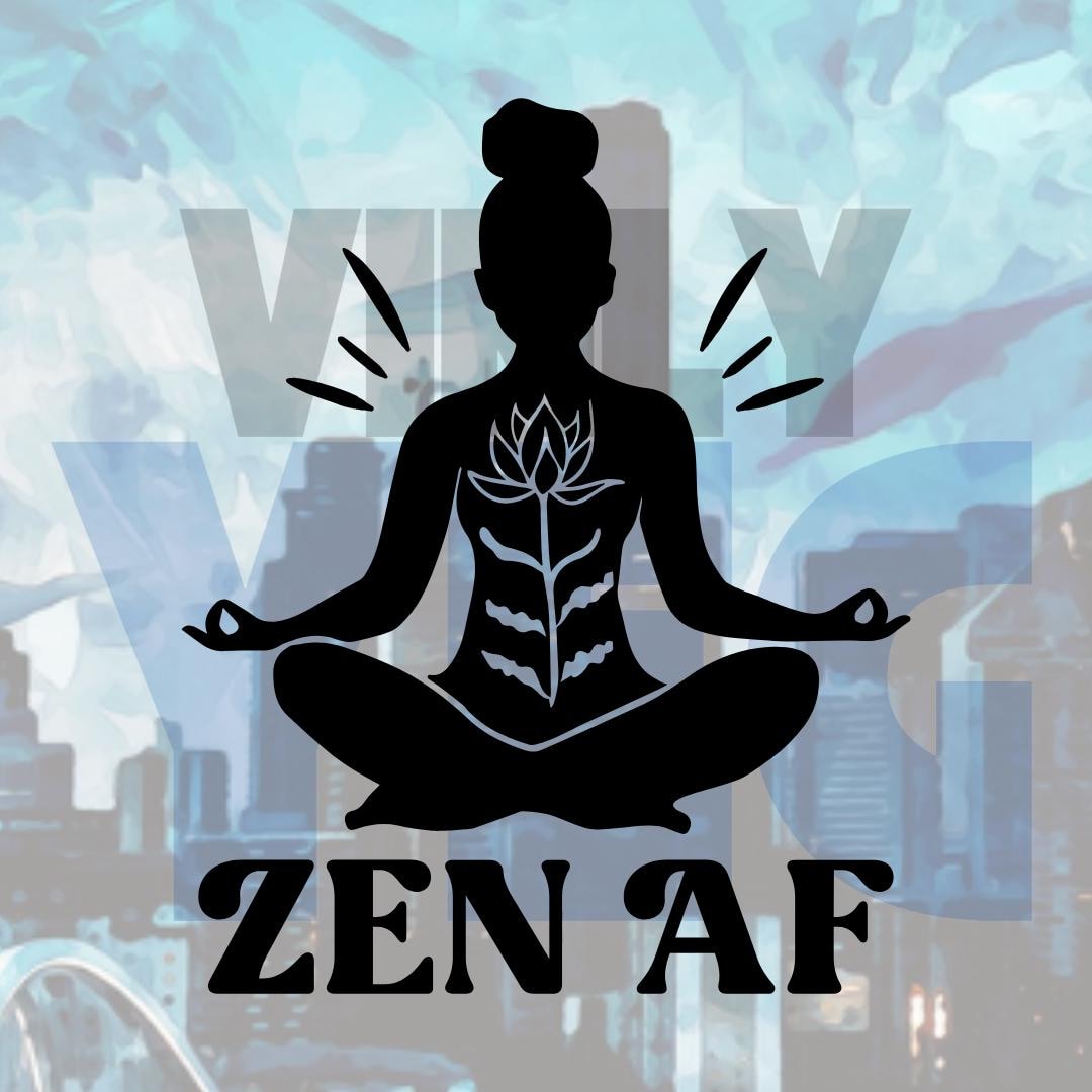 Zen AF – Vinyl Decal – Car Decal, Truck Decal, Van Decal & More! - Etsy