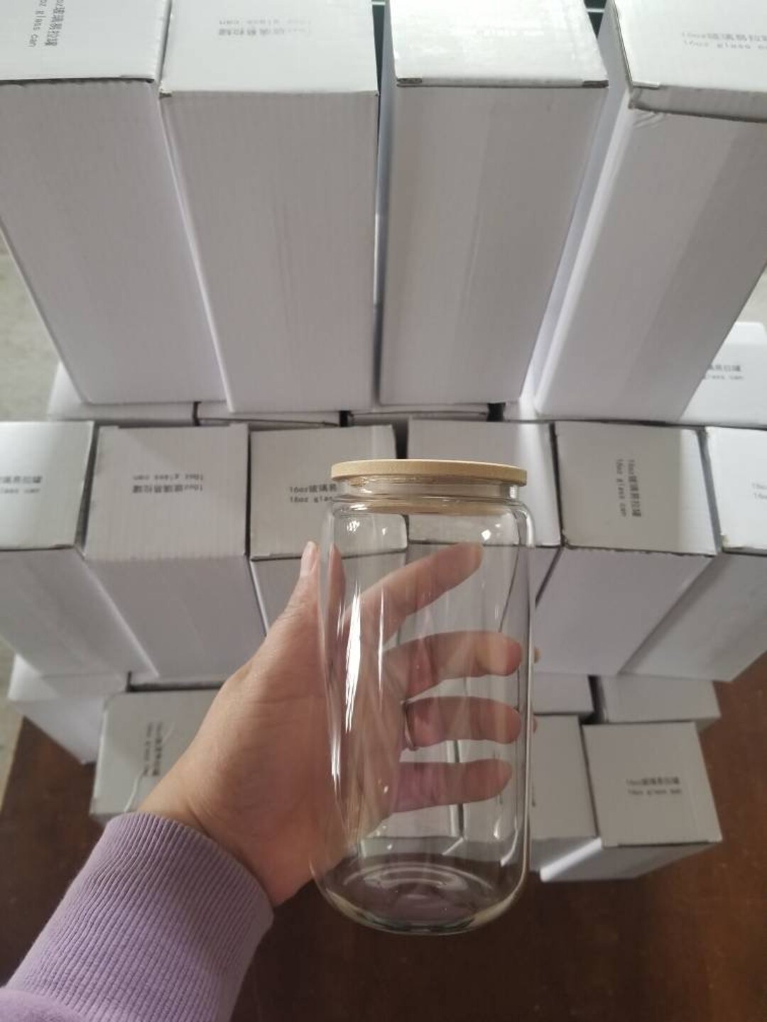 Clear or Frosted Sublimation Beer Libby Glass Can Blank - Etsy