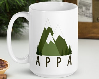 Korean Umma Mug, 15 Oz, Boho Rainbow Mug, Coffee Mug, Gift for Mom ...